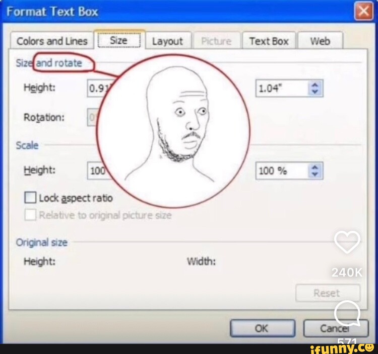 Format Text Box Colors and Lines I Size _}I Layout Text Box Web ap 1.04 ...