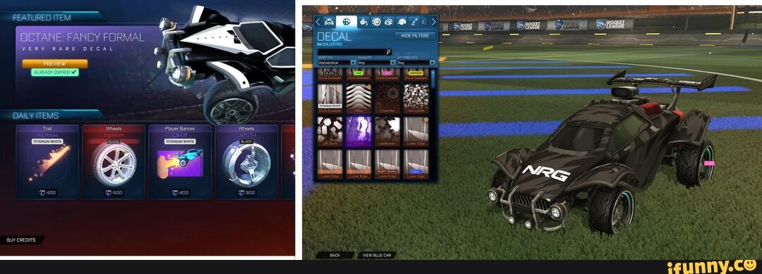 OCTANE: FANCY FORMAL DECAL eh: phabets = DAILY ITEMS Trail Wheels ...