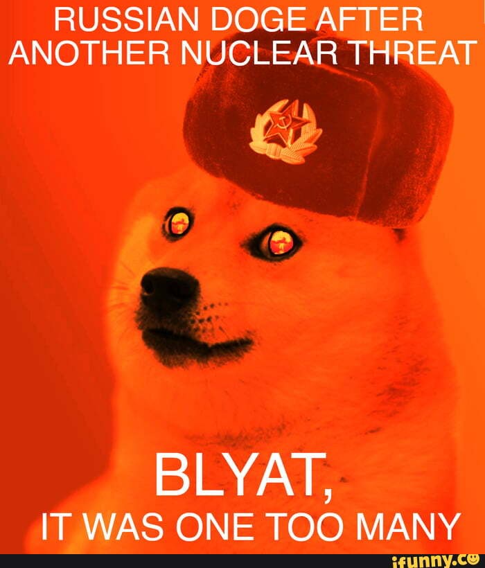 Russian_nuclear_doge memes. Best Collection of funny Russian_nuclear ...