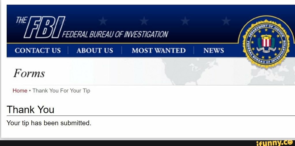 FEDERAL BUREAU OF INVESTIGATION CONTACT US ABOUT US MOST WANTED NEWS ...