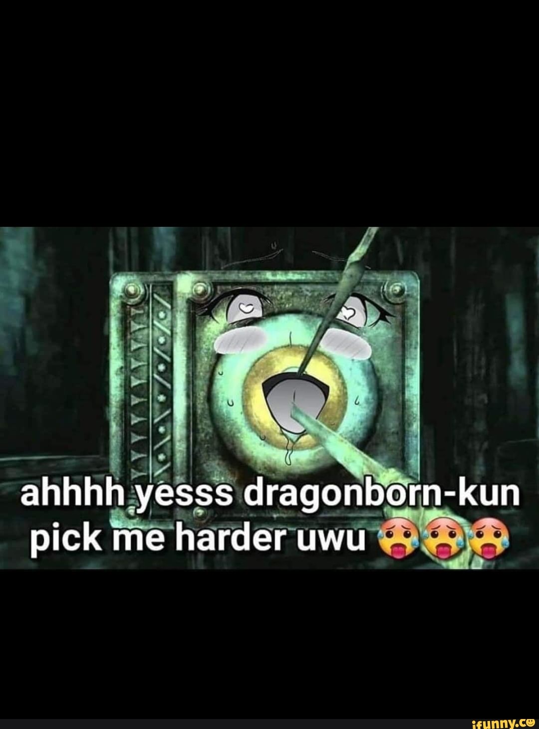 Ahhhh yesss dragonborn-kun pick me harder uwu - iFunny