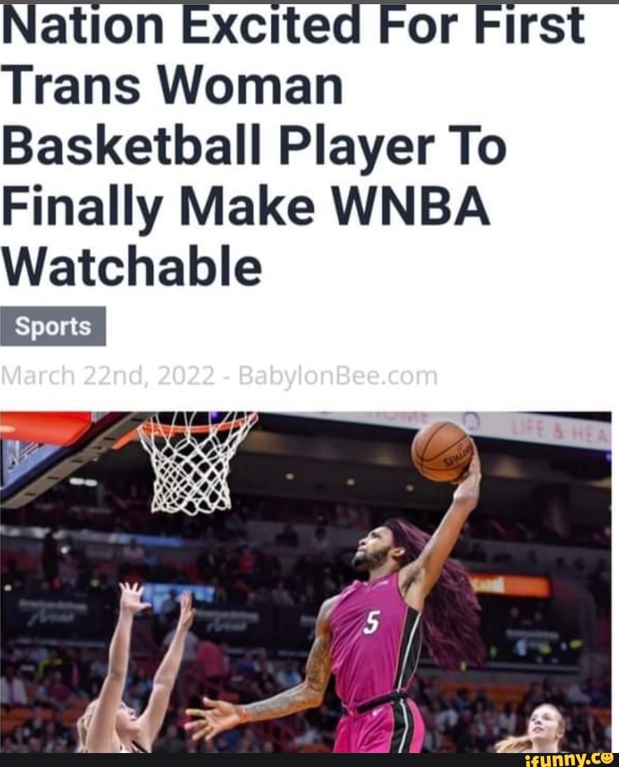 Nation Excited For First Trans Woman Basketball Player To Finally Make ...
