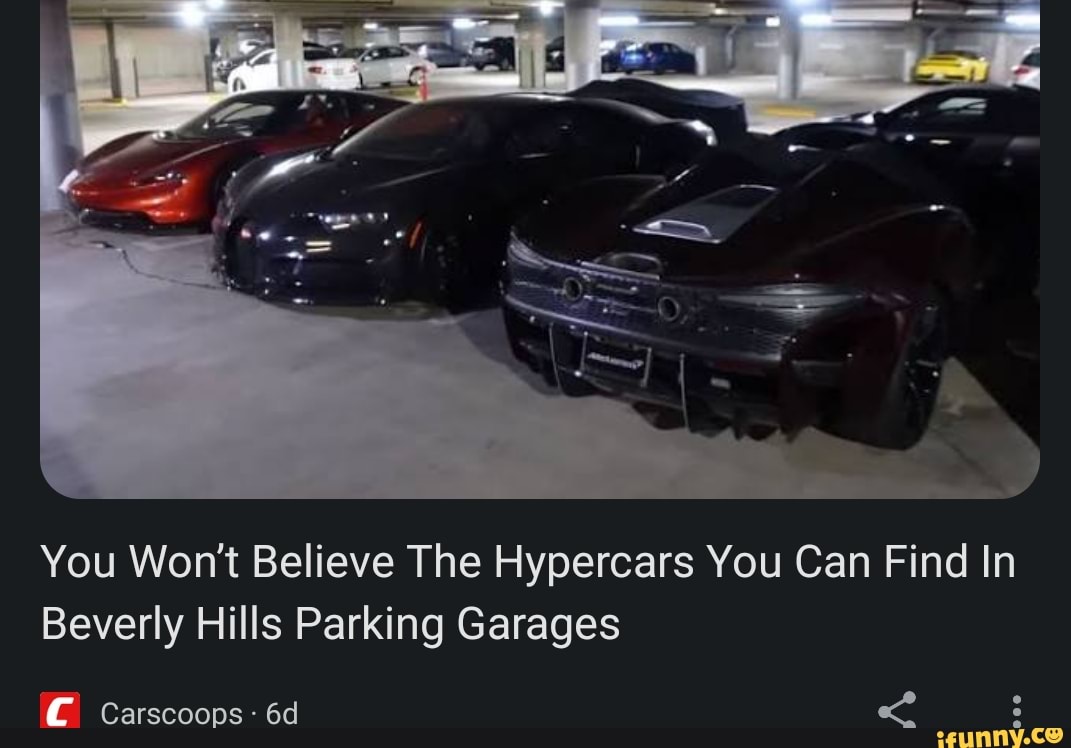 You Won't Believe The Hypercars You Can Find In Beverly Hills Parking ...