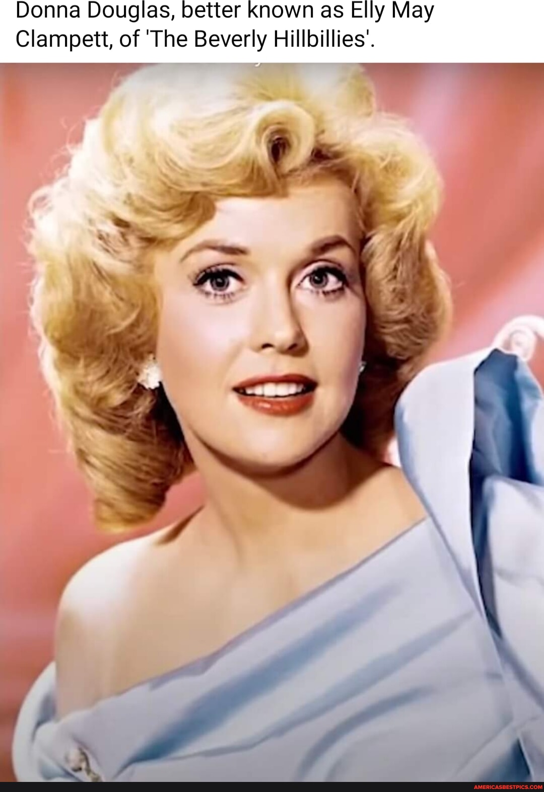 Donna Douglas, better known as Elly May Clampett, of 'The Beverly ...