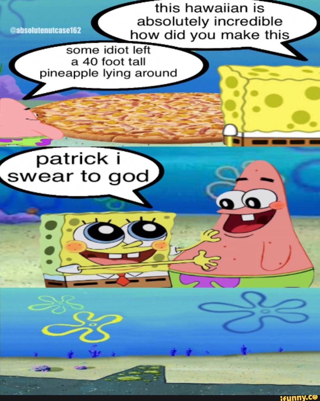 This hawaiian is absolutely incredible how did you make this some idiot left a 40 foot tall ...