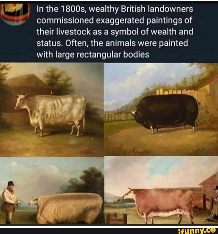 In the 1800s, wealthy British landowners commissioned exaggerated ...