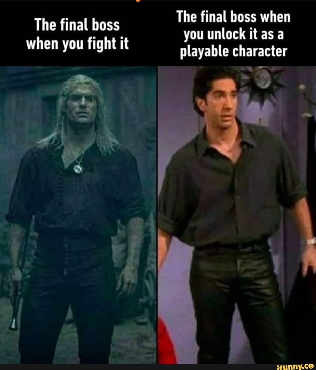 The final boss when you unlock it as a playable character The final ...