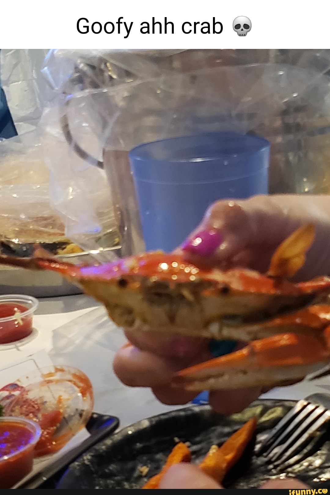 Goofy ahh crab es - iFunny