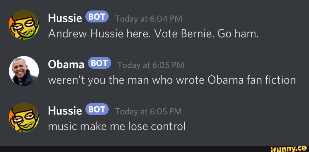 Andrew Hussie here. Vote Bernie. Go ham. weren't you the man who wrote ...