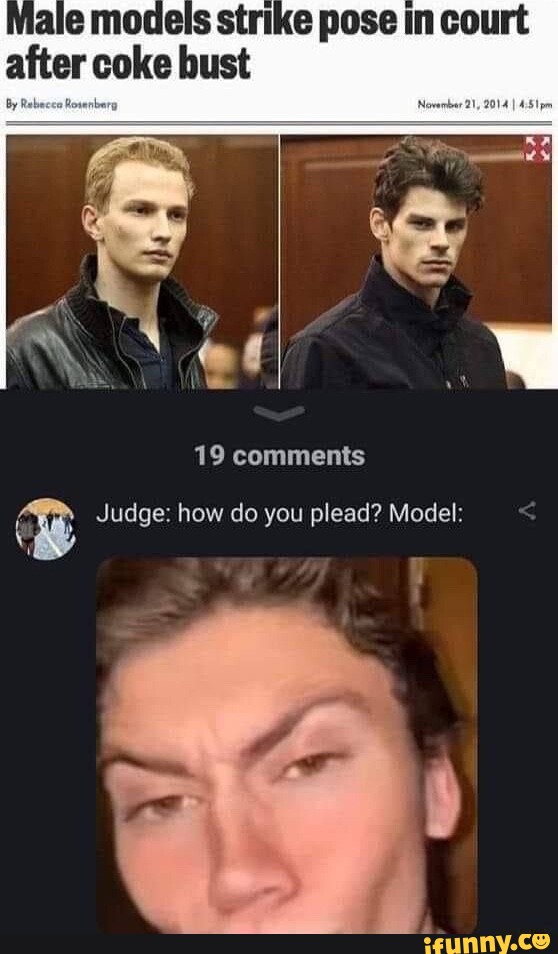 Ale models strike pose in court after coke bust by 19 comments Judge ...