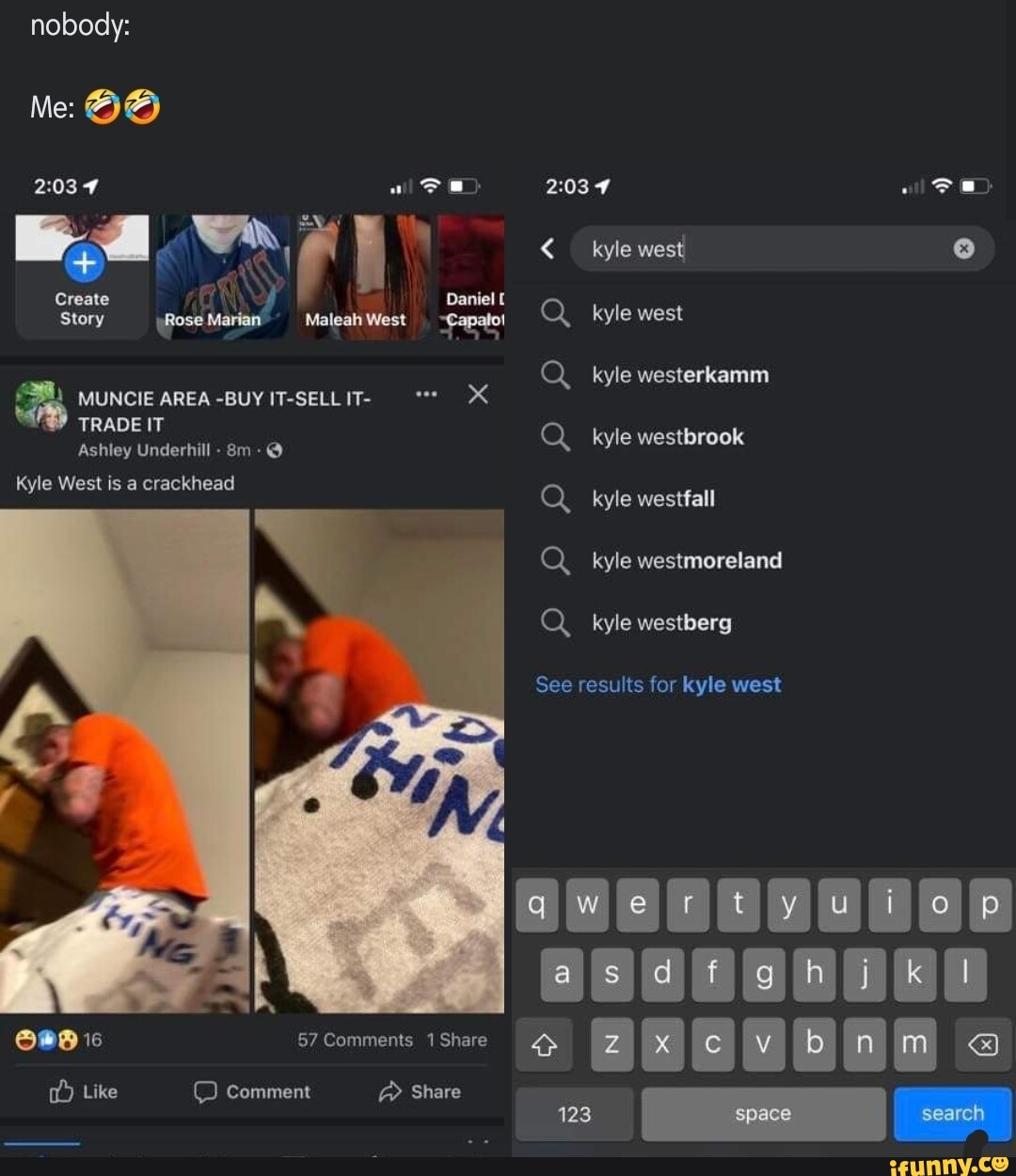 Nobody: Me: Create Danial Story (Rese Marian Maleah West MUNICIE AREA ...