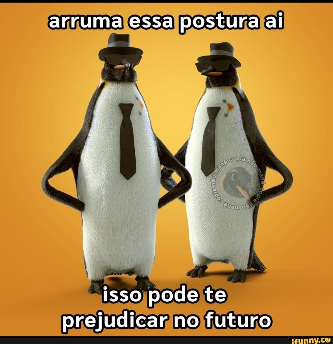 Arruma essa postura ai isso pode te prejudicar no futuro - iFunny Brazil