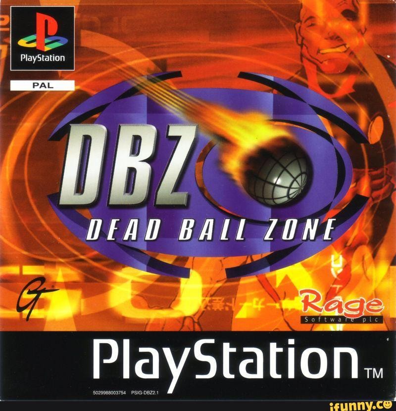 Dead Ball Zone/DBZ - videogames advert in the late '90s (PS1) - OEAD ...