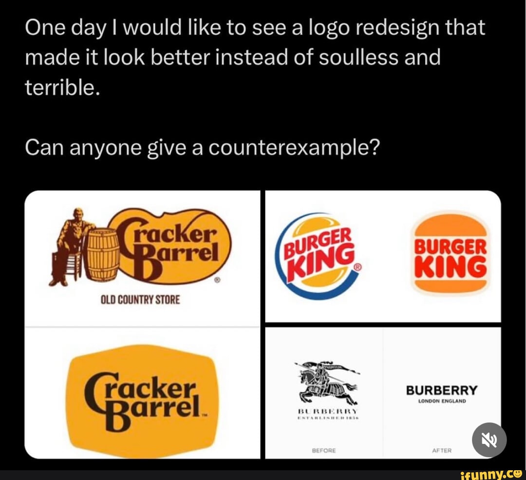 One day I would like to see a logo redesign that made it look better ...