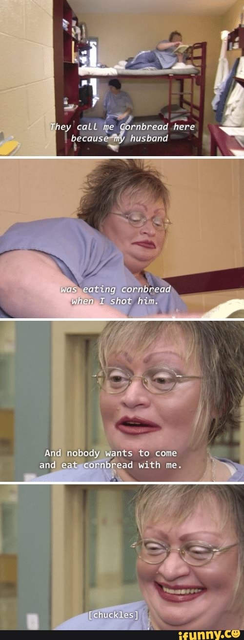 They call husband sating cornkeea shot And nabody wants te come and eat ...