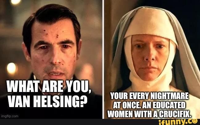 The most badass line in the series - WHAT ARE YOU, YOUR EVERY NIGHTMARE ...