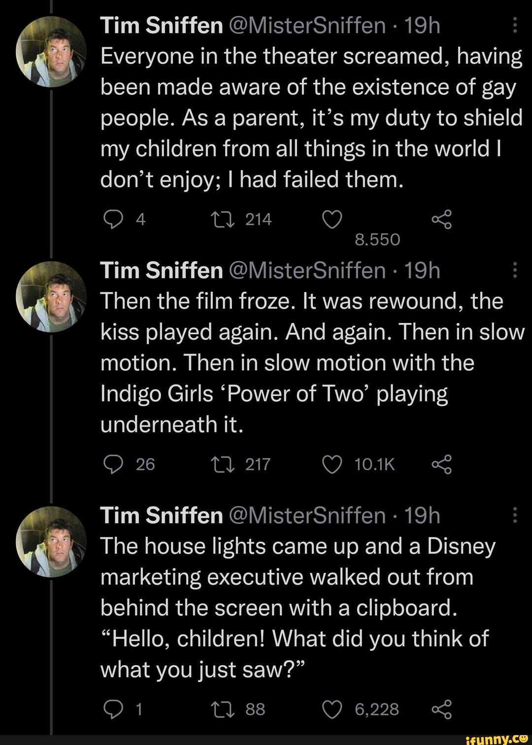 The Sum of All Fears - Tim Sniffen @MisterSniffen - Everyone in the ...