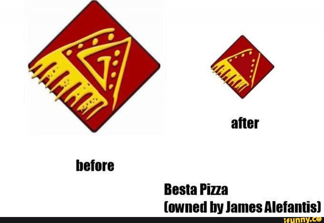 Hefore Besta Pizza (owned by James Alefantis) - iFunny