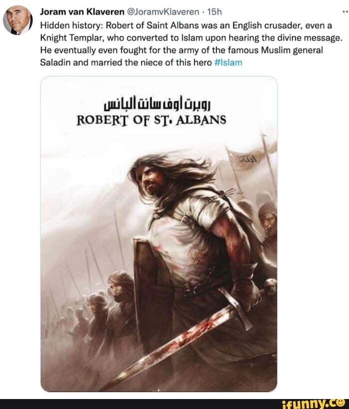 Joram van Klaveren @JoramvKlaveren Hidden history: Robert of Saint ...