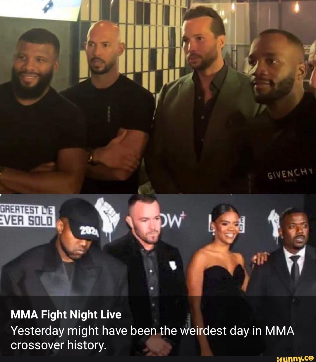 OW MMA Fight Night Live Yesterday might have been the weirdest day in ...