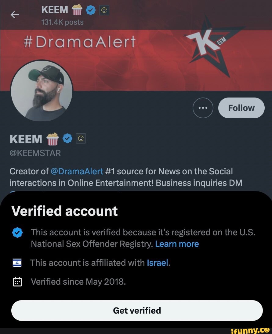 KEEM @ 131 posts #DramaaAlert KEEM @KEEMSTAR Creator of @DramaAlert #1 ...