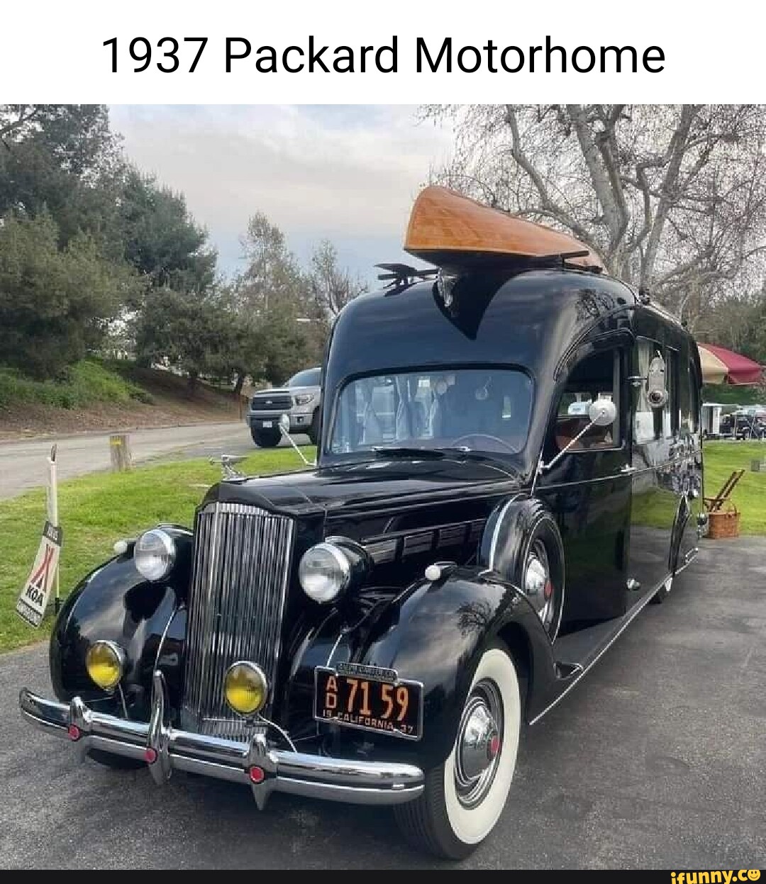 1937 Packard Motorhome - iFunny