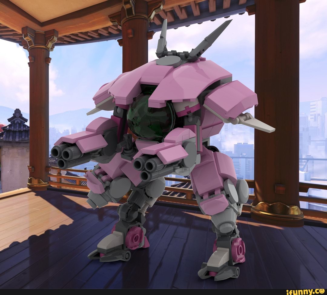 Lego D.Va Mech (Moc/Mod) - iFunny