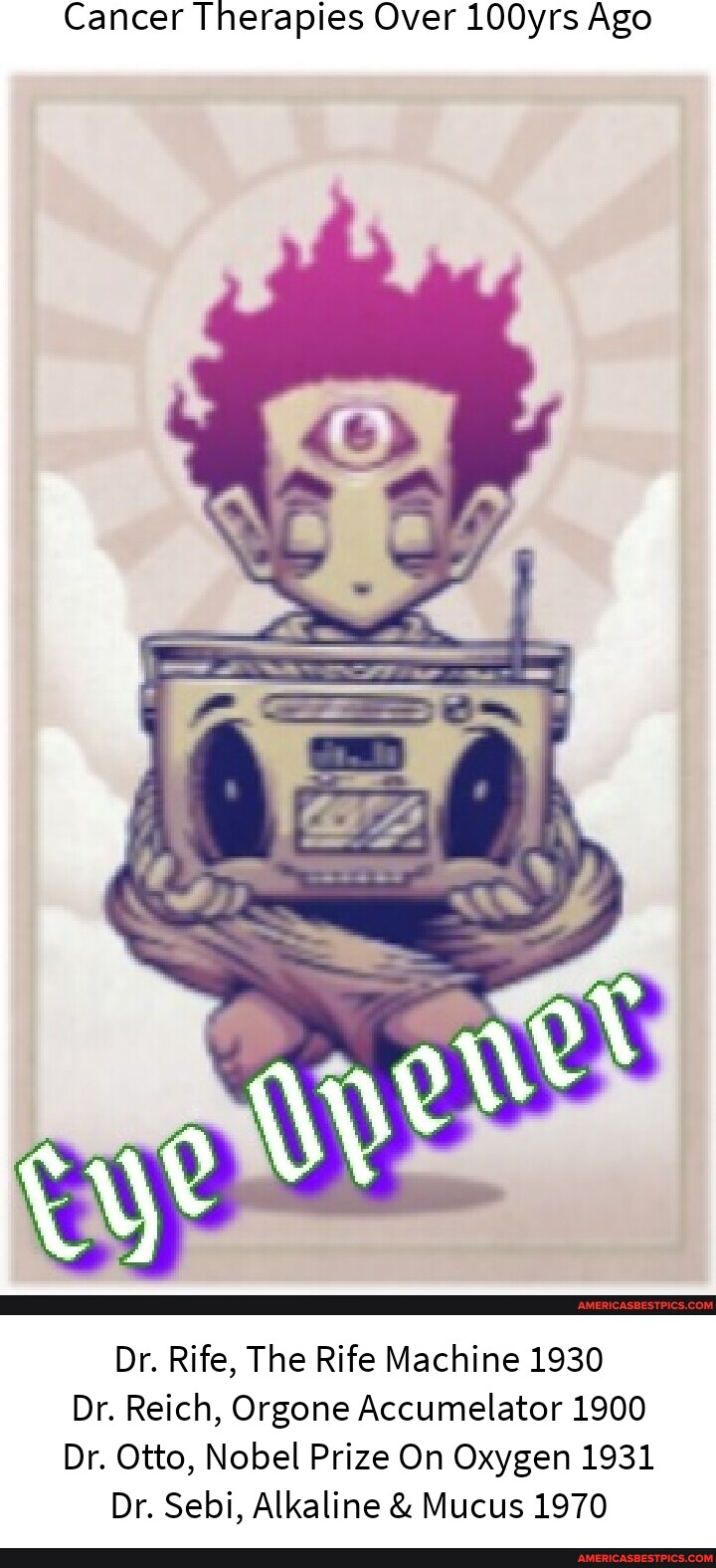 Cancer Therapies Over 100yrs Ago Dr. Rife, The Rife Machine 1930 Dr ...