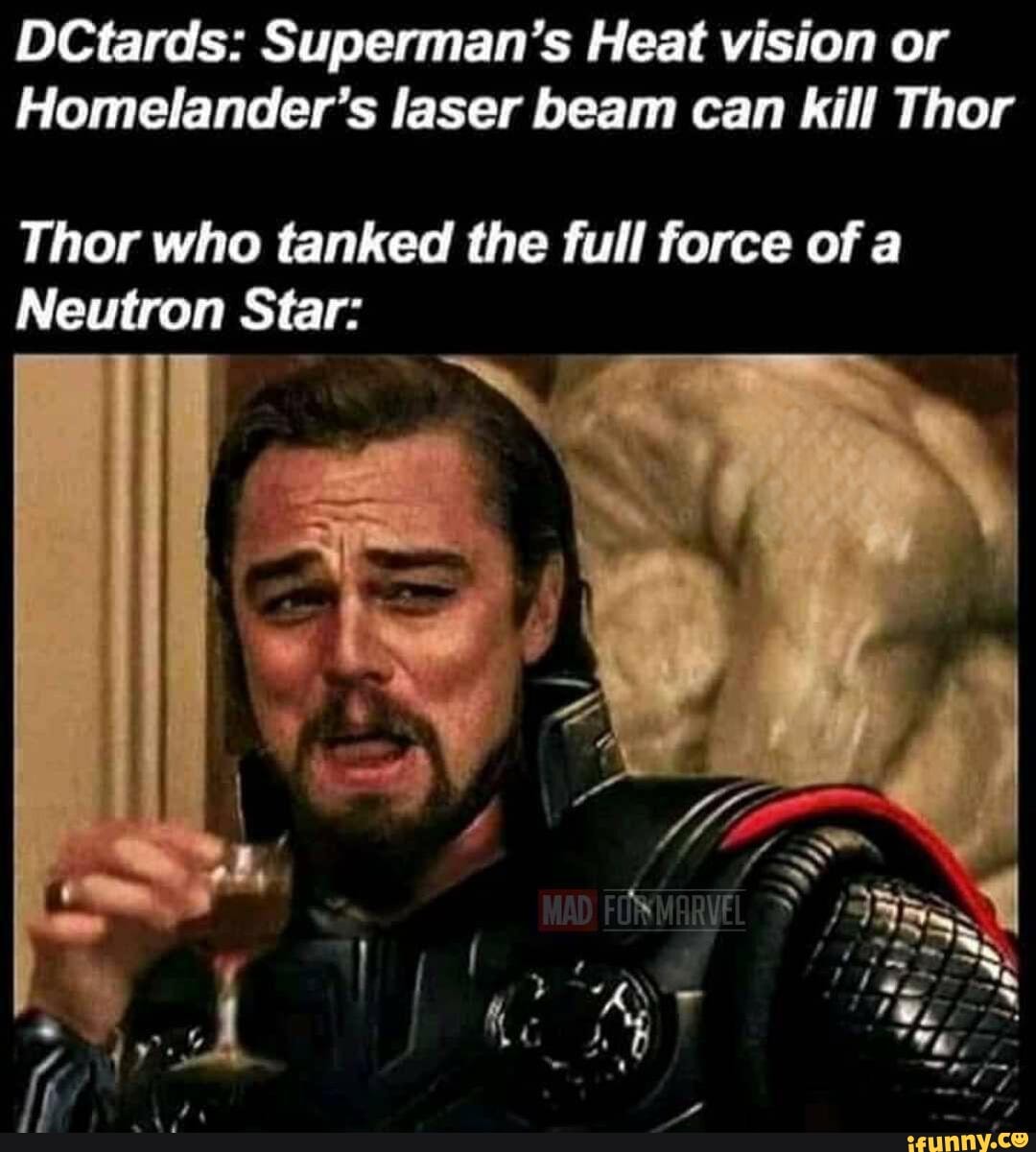 DCtards: Superman's Heat vision or Homelander's laser beam can kill ...