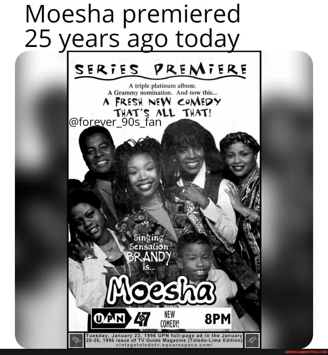 Moesha premiered 25 years ago toda A triple platinum album. A Grammy ...