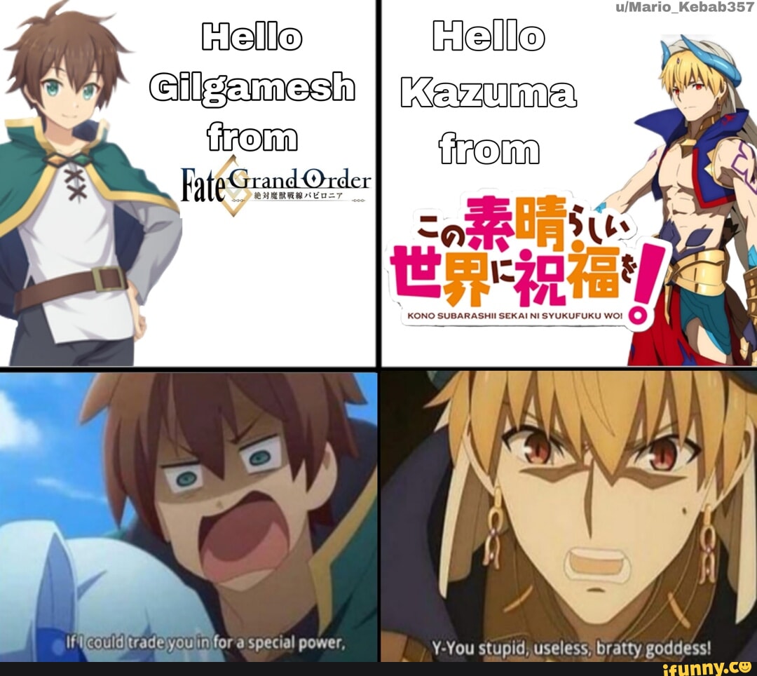 Gilgamesh memes. Best Collection of funny Gilgamesh pictures on iFunny
