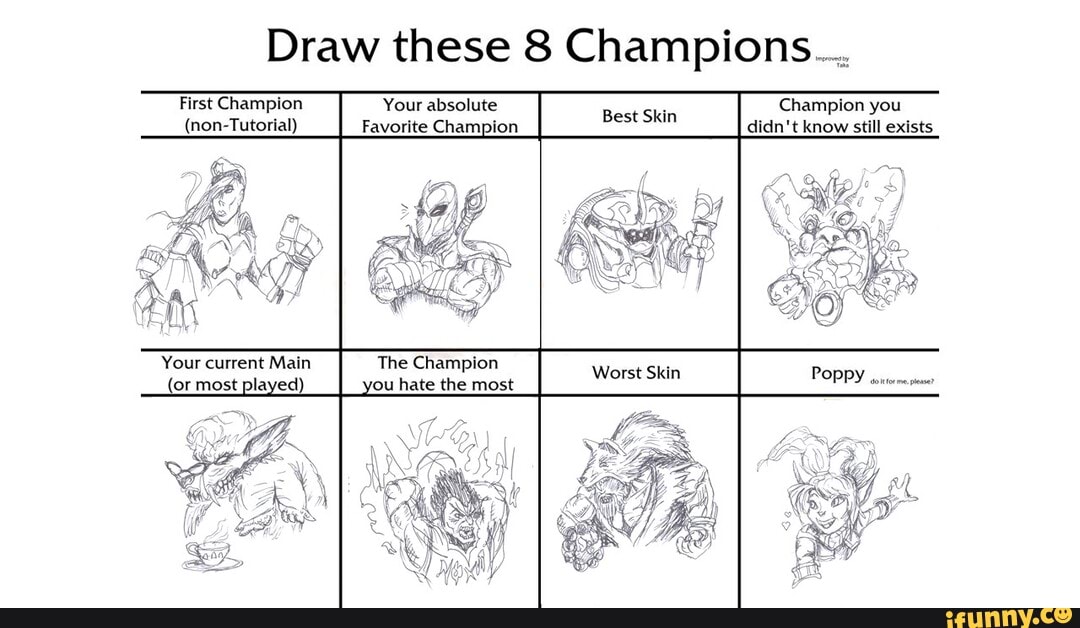 Draw these Champions.., First Champion Your absolute Best Ski Champion ...