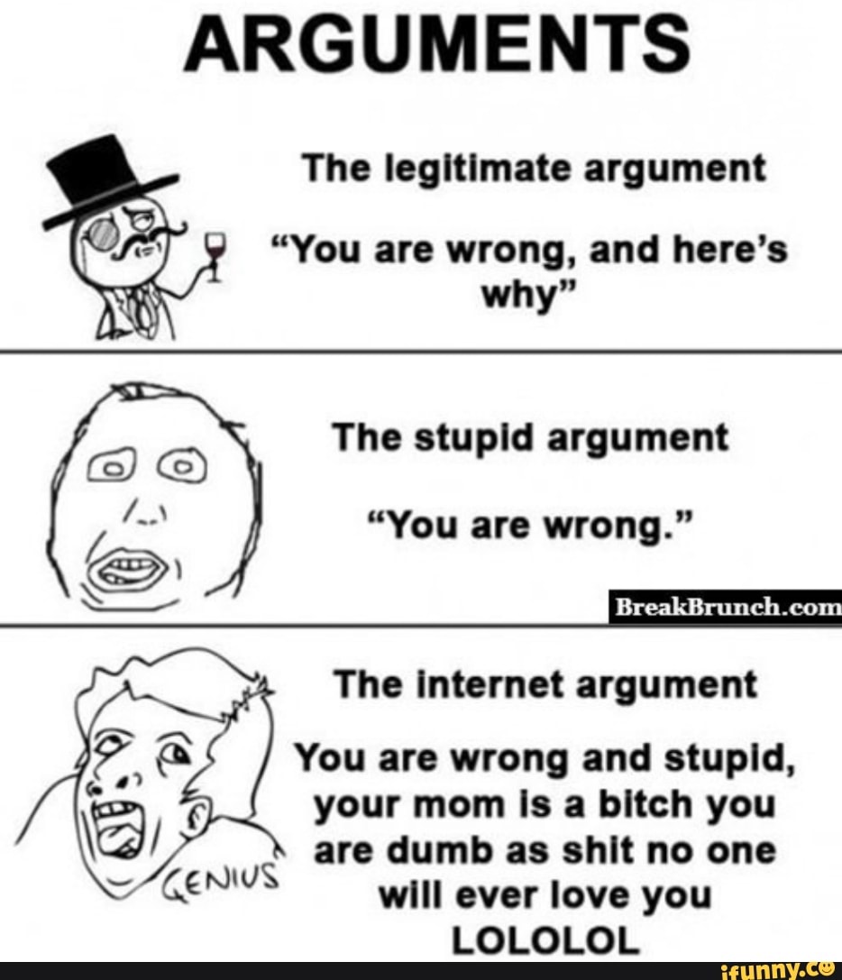 Internet Arguments Meme