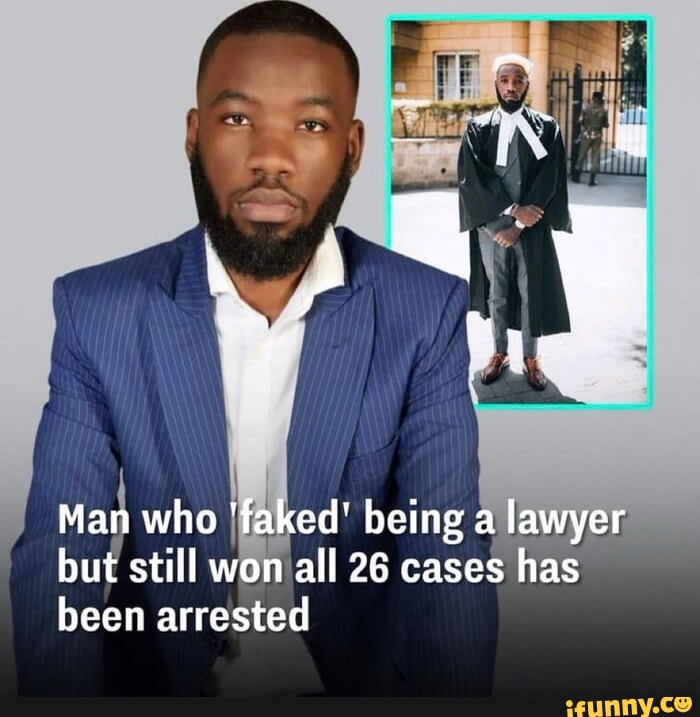 Man who /faked' being a lawyer but still won all 26 cases has been ...
