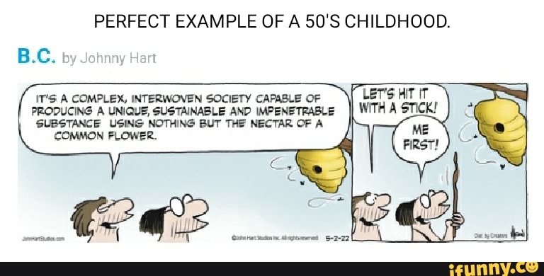PERFECT EXAMPLE OF A 50'S CHILDHOOD. IT'S A COMPLEX, INTERWOVEN SOCIETY ...