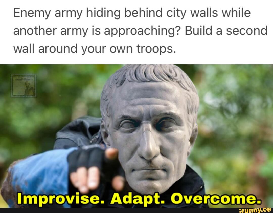 Enemy army hiding behind city walls while another army is approaching ...