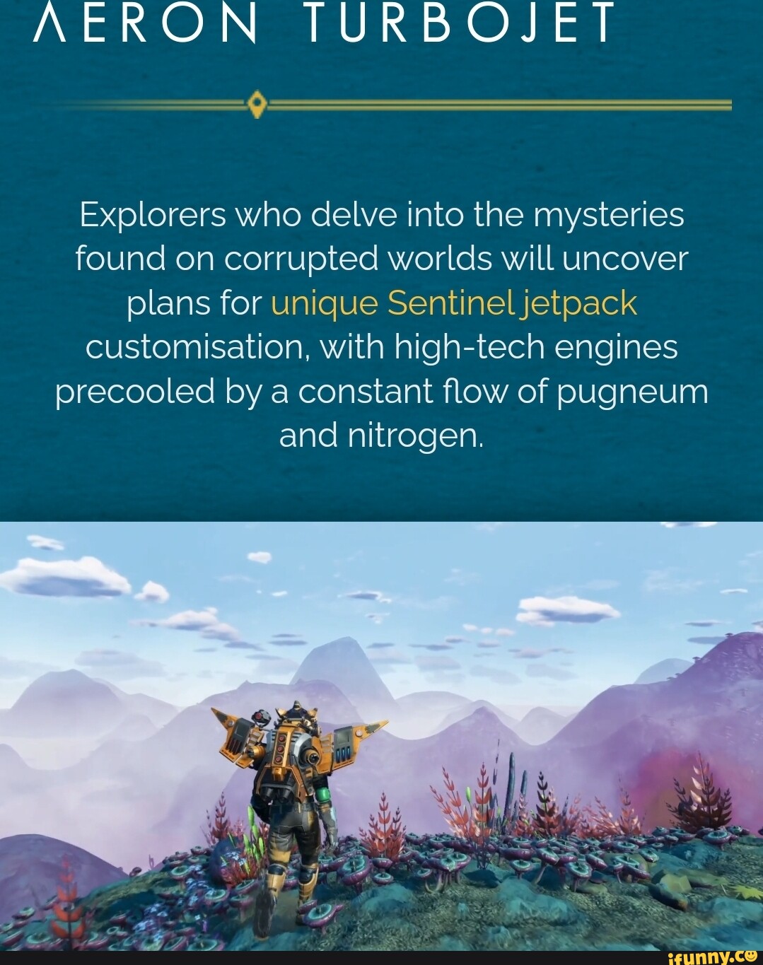 AERON TURBOJET =9 Explorers who delve into the mysteries found on ...