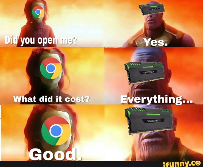 Yes. you What did it cost? Everything... - iFunny