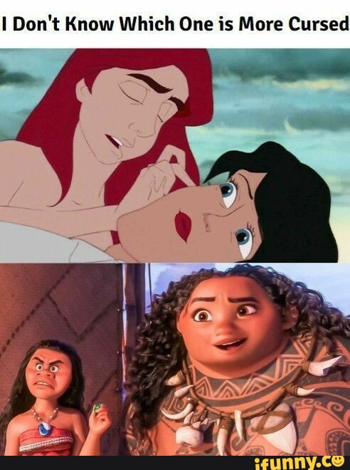 I Don't Know Which One is More Cursed - iFunny