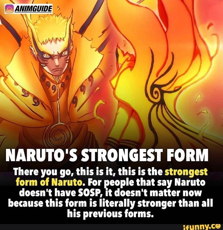 ANIMGUIDE NARUTO'S STRONGEST FORM There you go, this is it, this is the ...