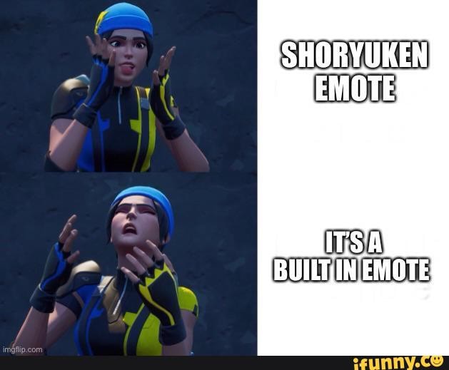 BUILT,IN EMOTE - iFunny