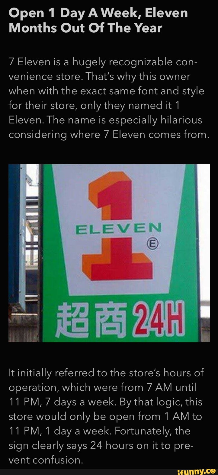 7Eleven memes. Best Collection of funny 7Eleven pictures on iFunny
