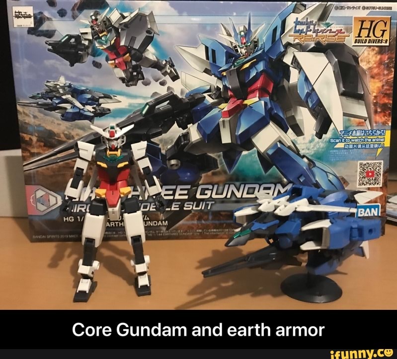 Core Gundam and earth armor - Core Gundam and earth armor - iFunny