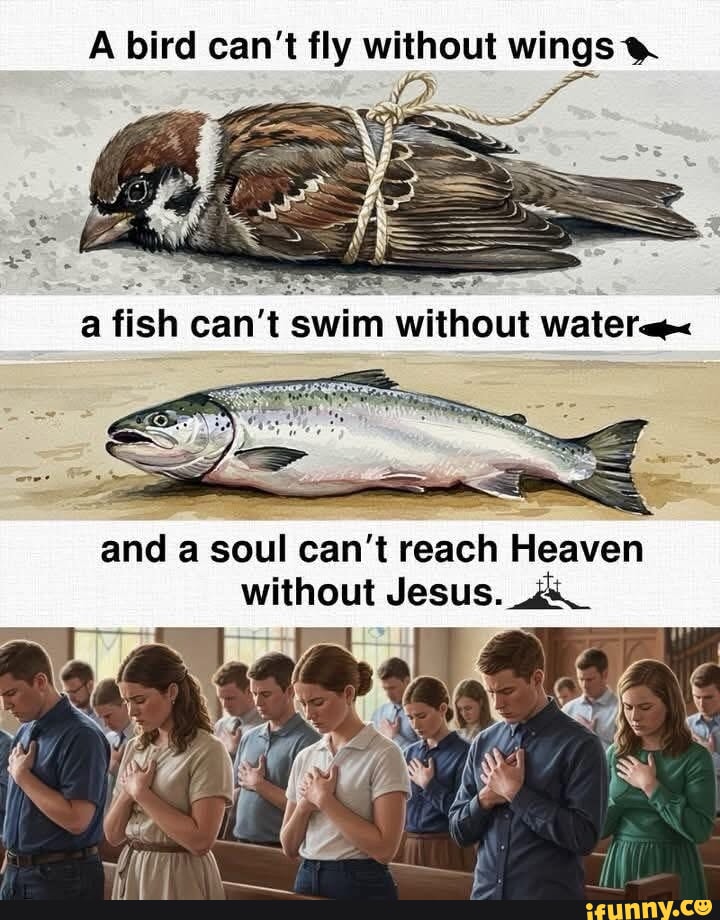A bird can't fly without wings a fish can't swim without watere= and a ...