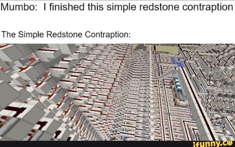 Murmise: I finished this simple redstone contraption The Simple ...