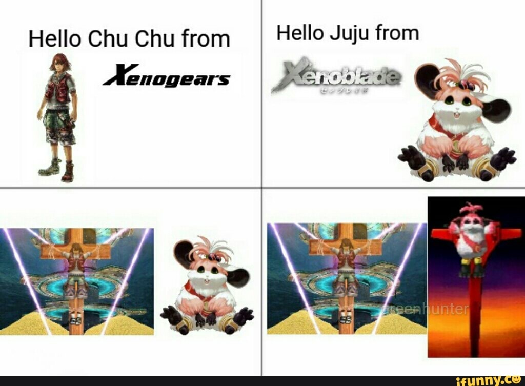 Hello Chu Chu from Bele Juju from Aenogears - iFunny