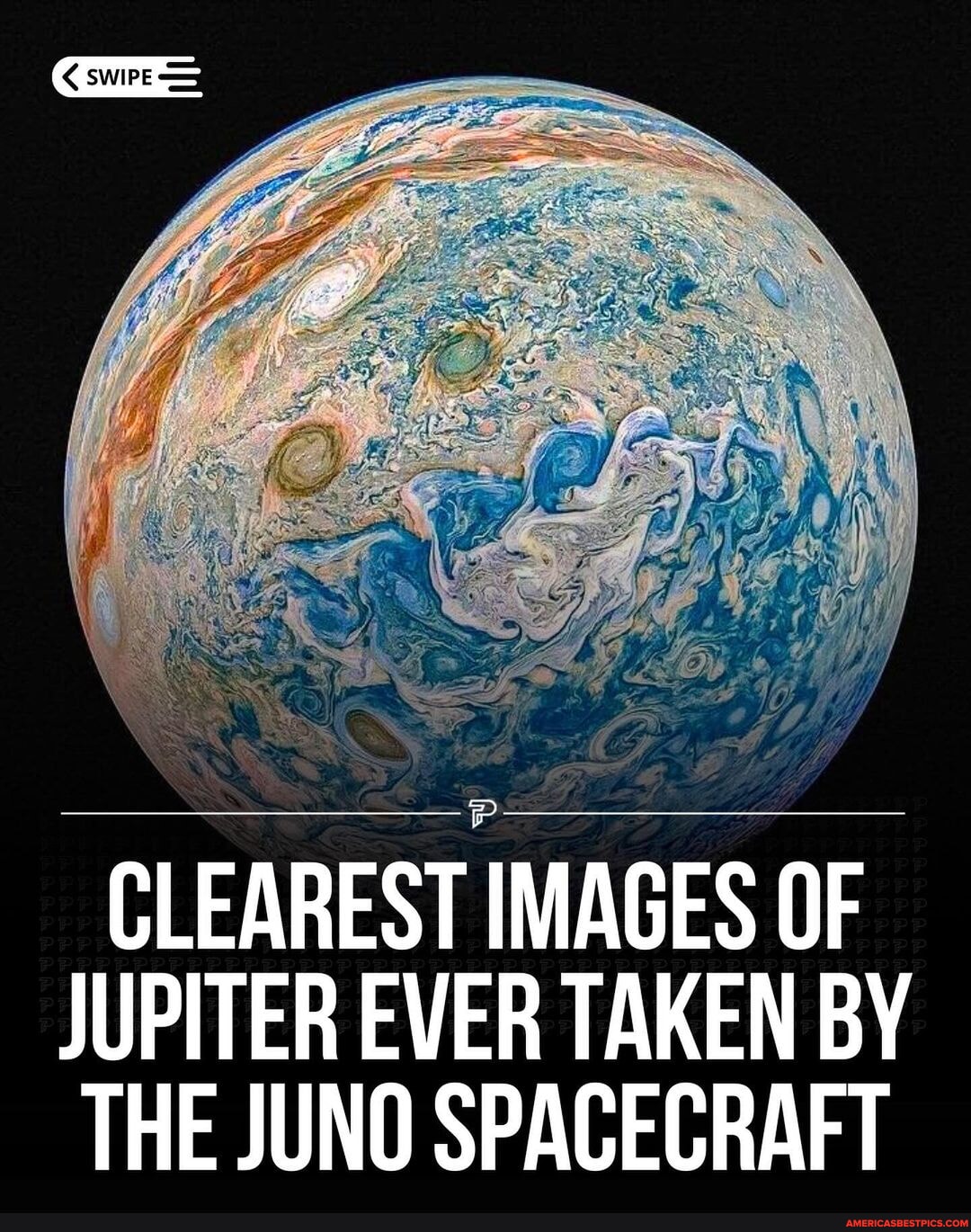 These images of Jupiter, captured by NASA’s Juno mission, unveil stunning details of the gas ...