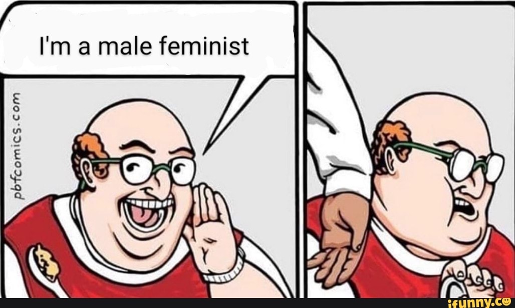 I'm a male feminist - iFunny