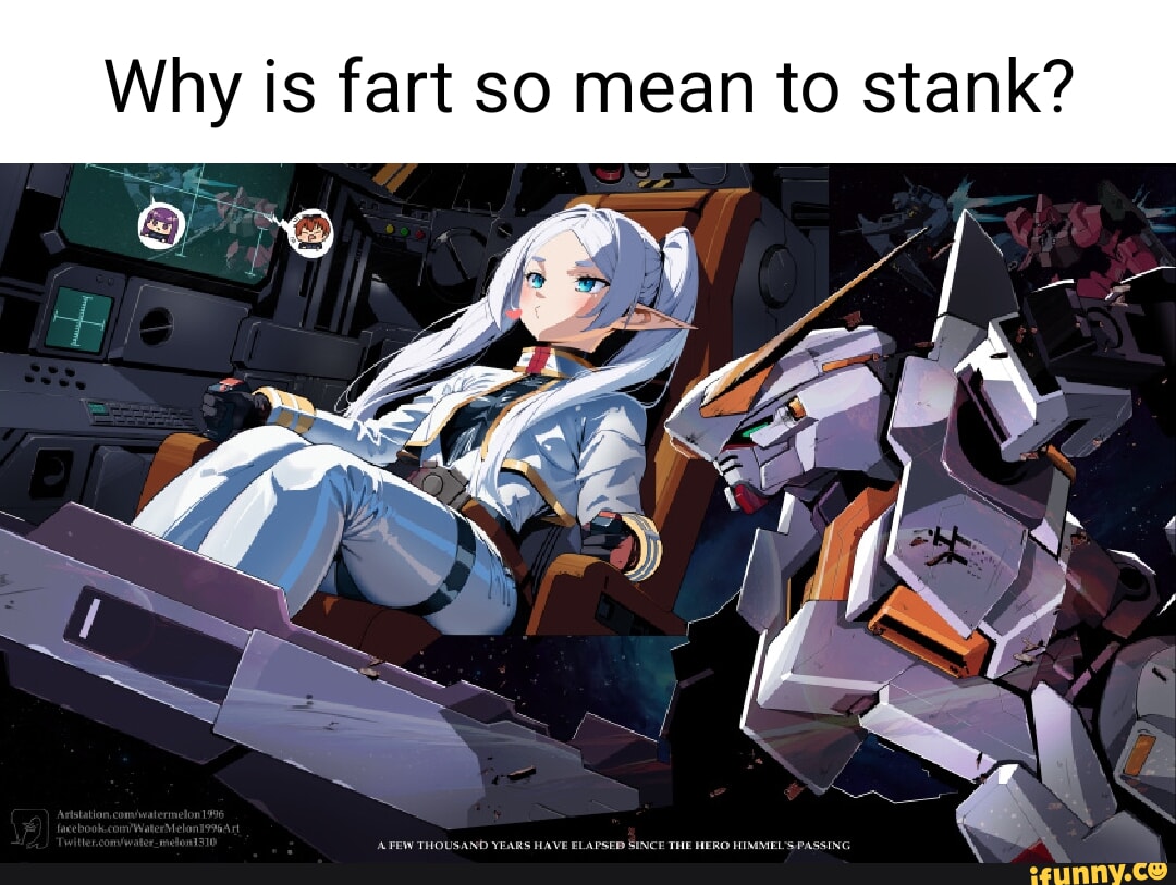 Why is fart so mean to stank? - iFunny
