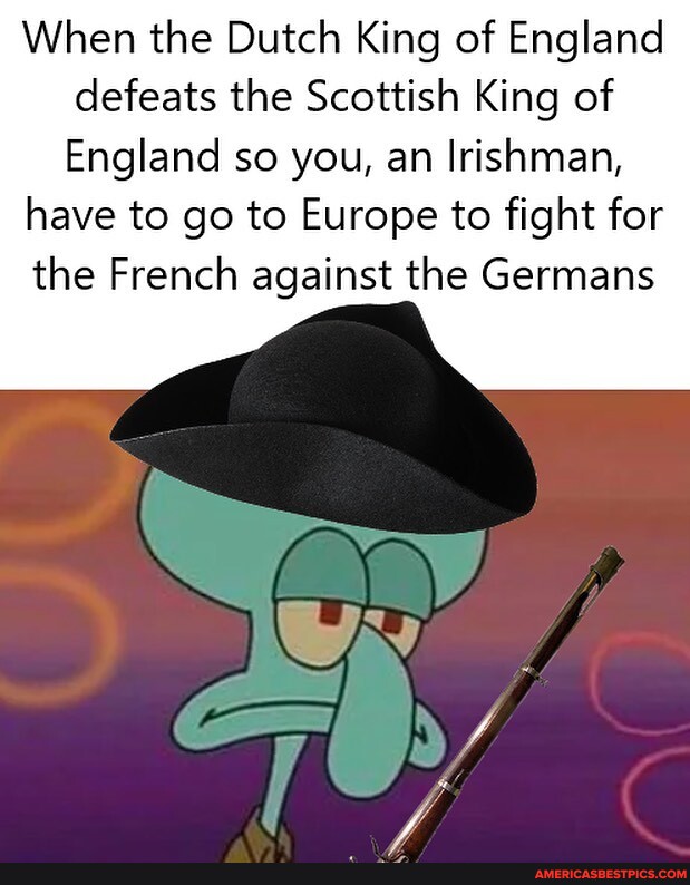 A lot of dots to connect 🤔 @militaryhistorymemes - When the Dutch King ...